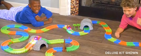Magic Tracks® | The Amazing Racetrack That Can Bend, Flex & Grow!